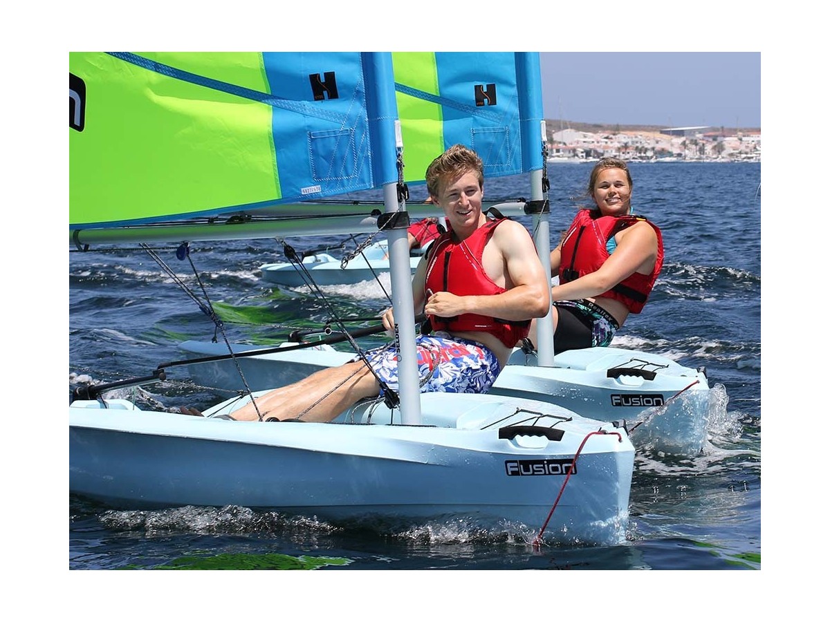 Fusion Sailboat Pro and spi