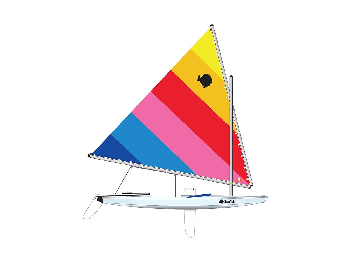 Classic Sunfish marçon yachting