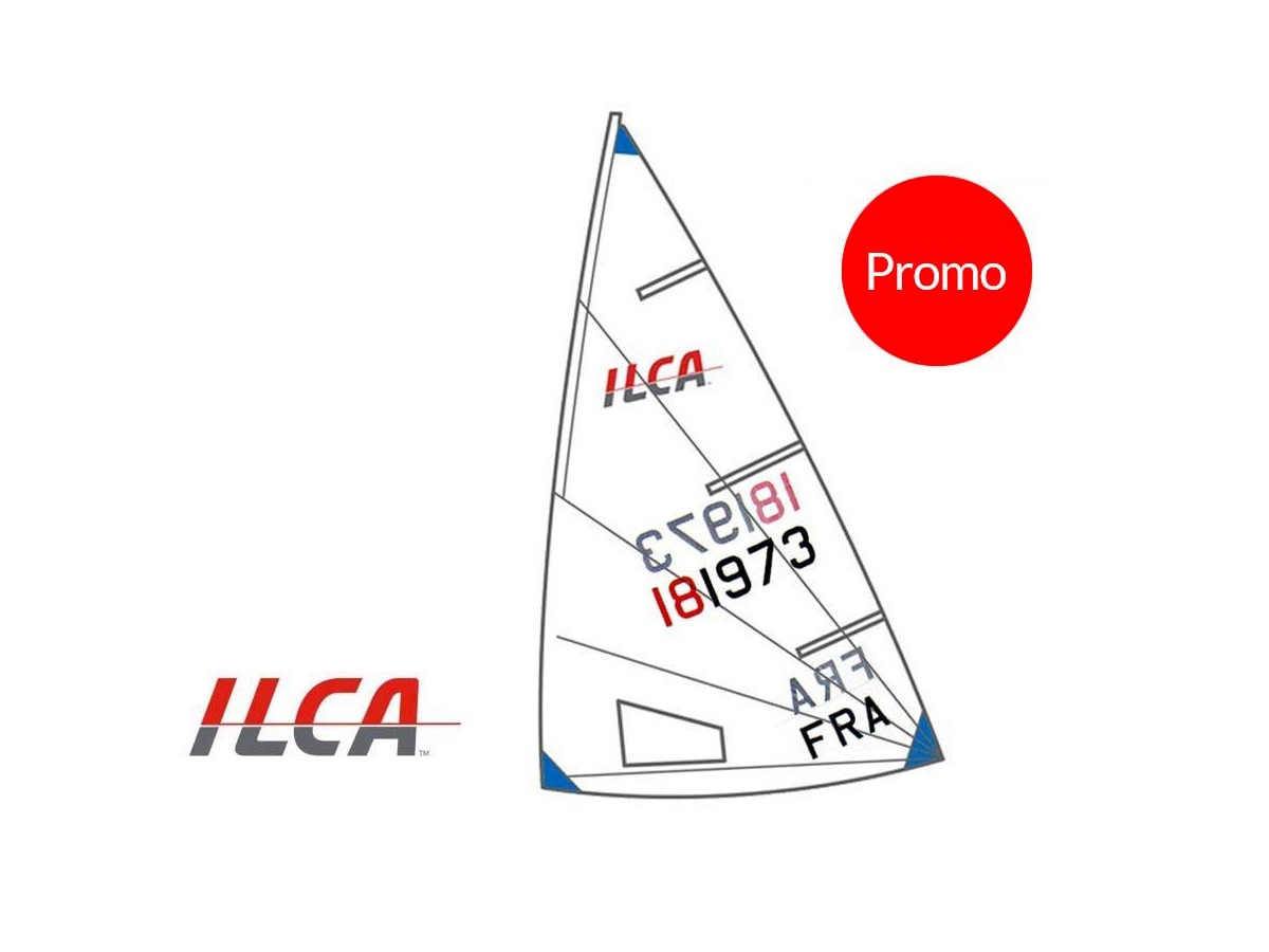 voile ilca laser avec numero Numbers Not posed Diamond No